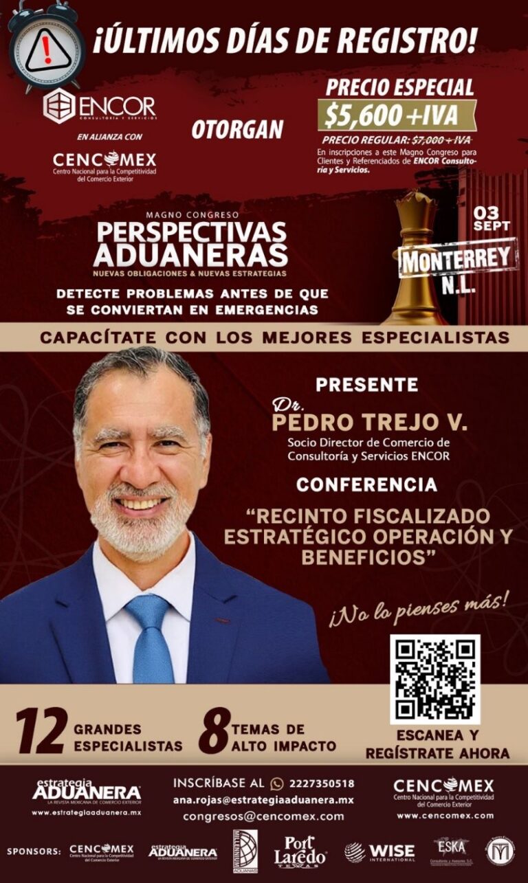 MAGNO CONGRESO PERSPECTIVAS ADUANERAS 2025: “RECINTO FISCALIZADO ...